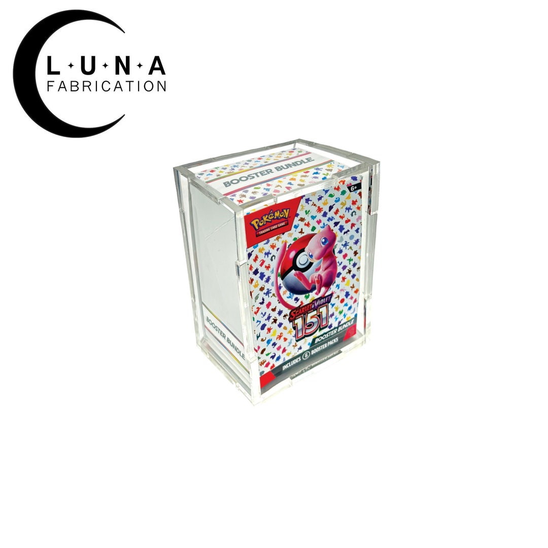 Acrylic Display Case for Pokemon Booster Bundle - Etsy