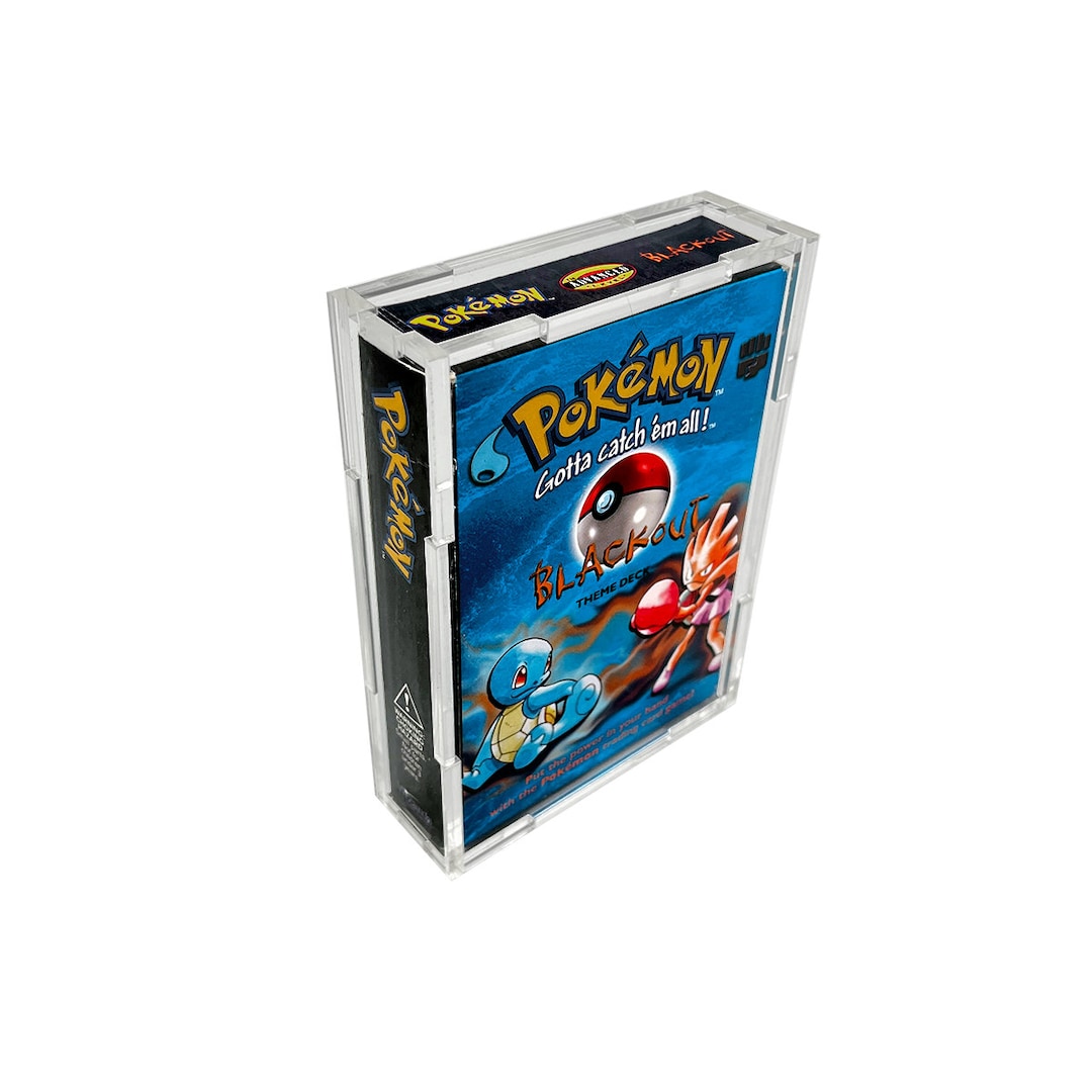Acrylic Display Case for WOTC Pokemon TCG Theme Deck - Etsy