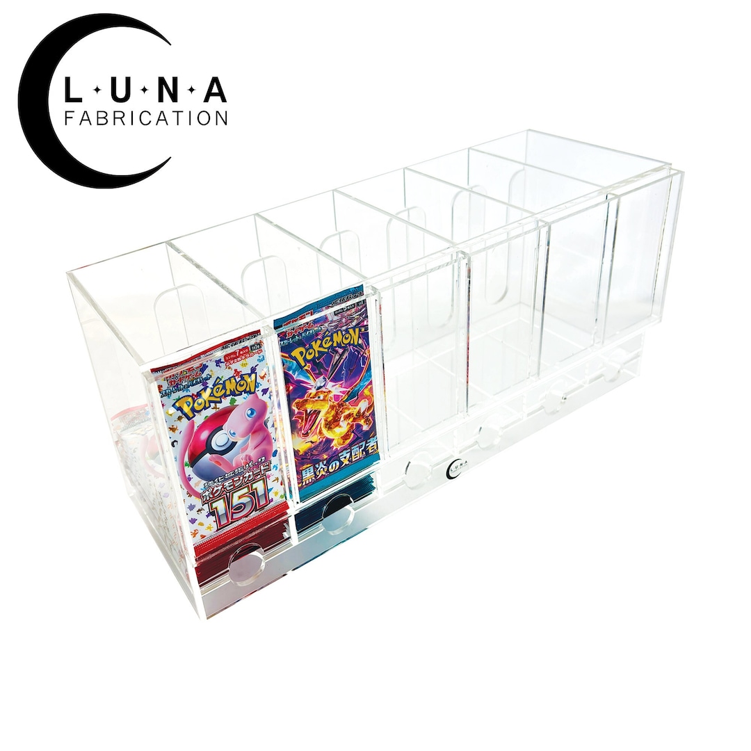 Acrylic Pack Dispenser for Japanese Pokemon Packs - Etsy