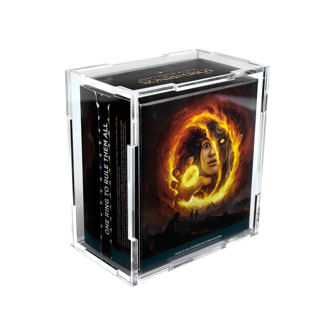 Acrylic Display Case for MTG LOTR Pre-release Box - Etsy
