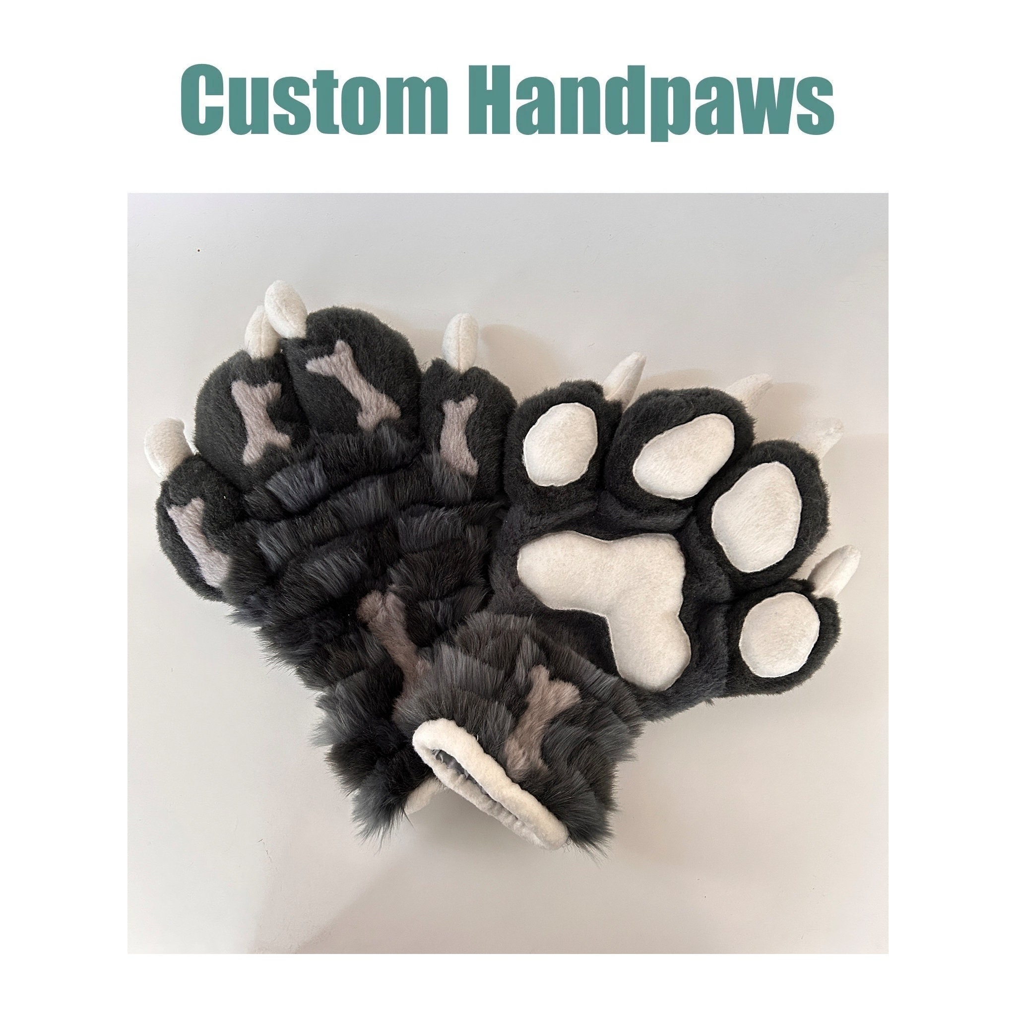 Custom Fursuit Hand Paws Puffy Paws - Etsy