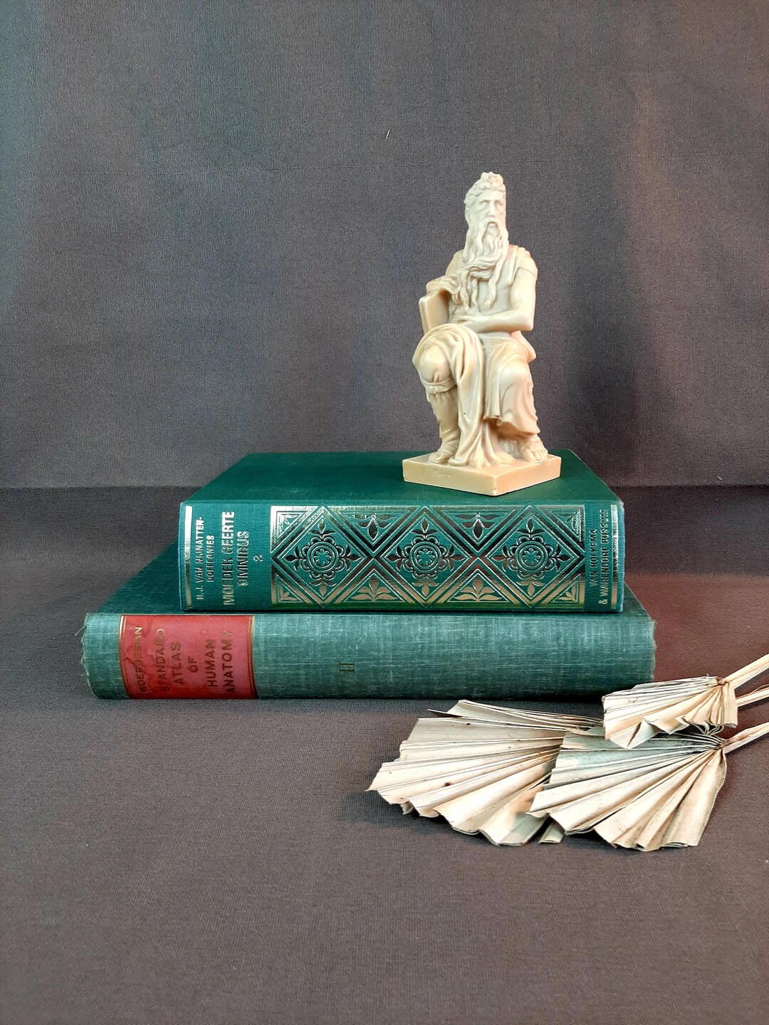 Statue Moses | Replica of Michelangelo's Statue in Alabaster | Vintage ...