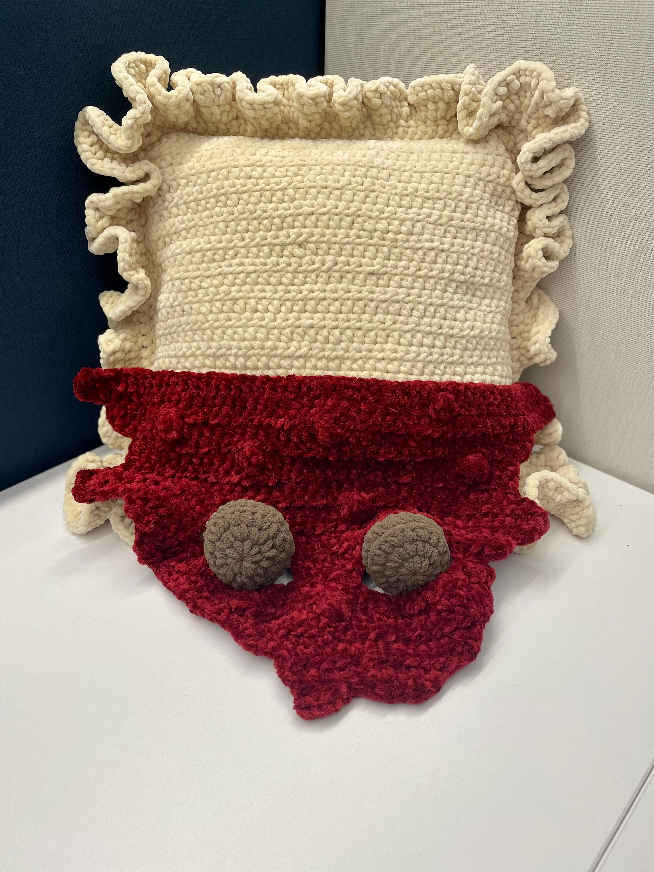 Mr. Ravioli Pillow - Crochet Pattern - FULL COLOR PDF Digital Download ...