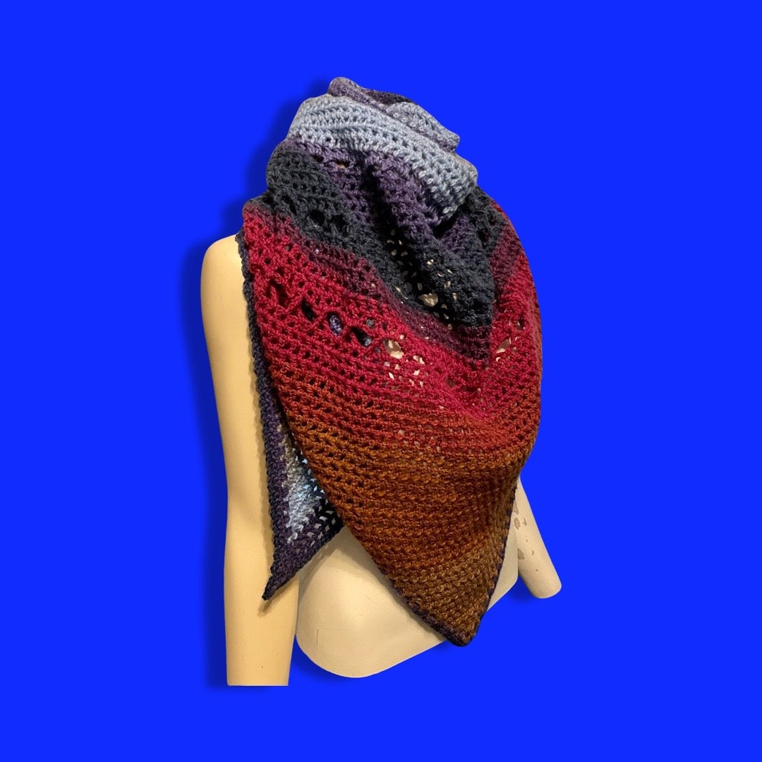 Griffin Solstice Wrap/scarf - Crochet Pattern - FULL COLOR PDF Digital ...