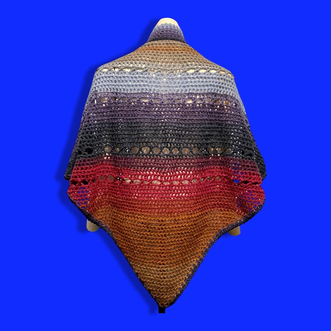 Griffin Solstice Wrap/scarf - Crochet Pattern - FULL COLOR PDF Digital ...