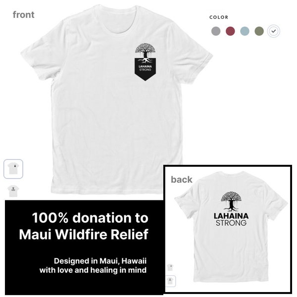 Maui Relief T Shirt - Etsy