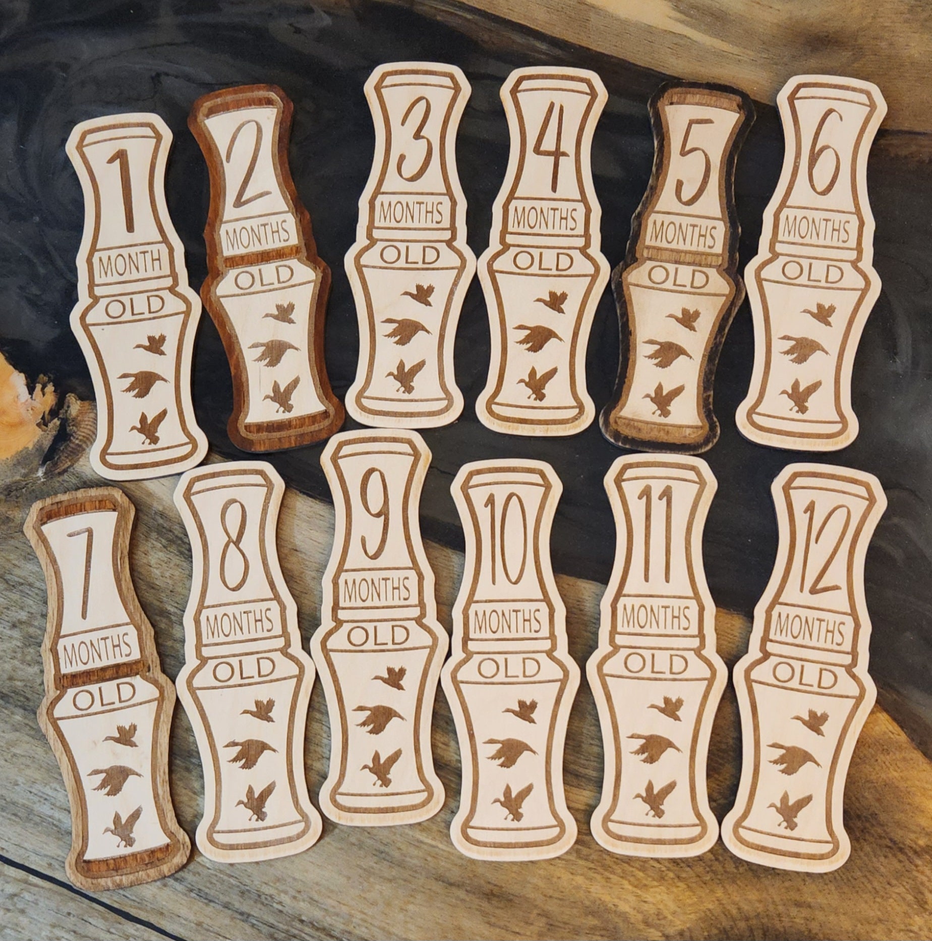 Duck Call Baby Milestones Duck Hunter Baby Duck Hunters Gift Hunting ...