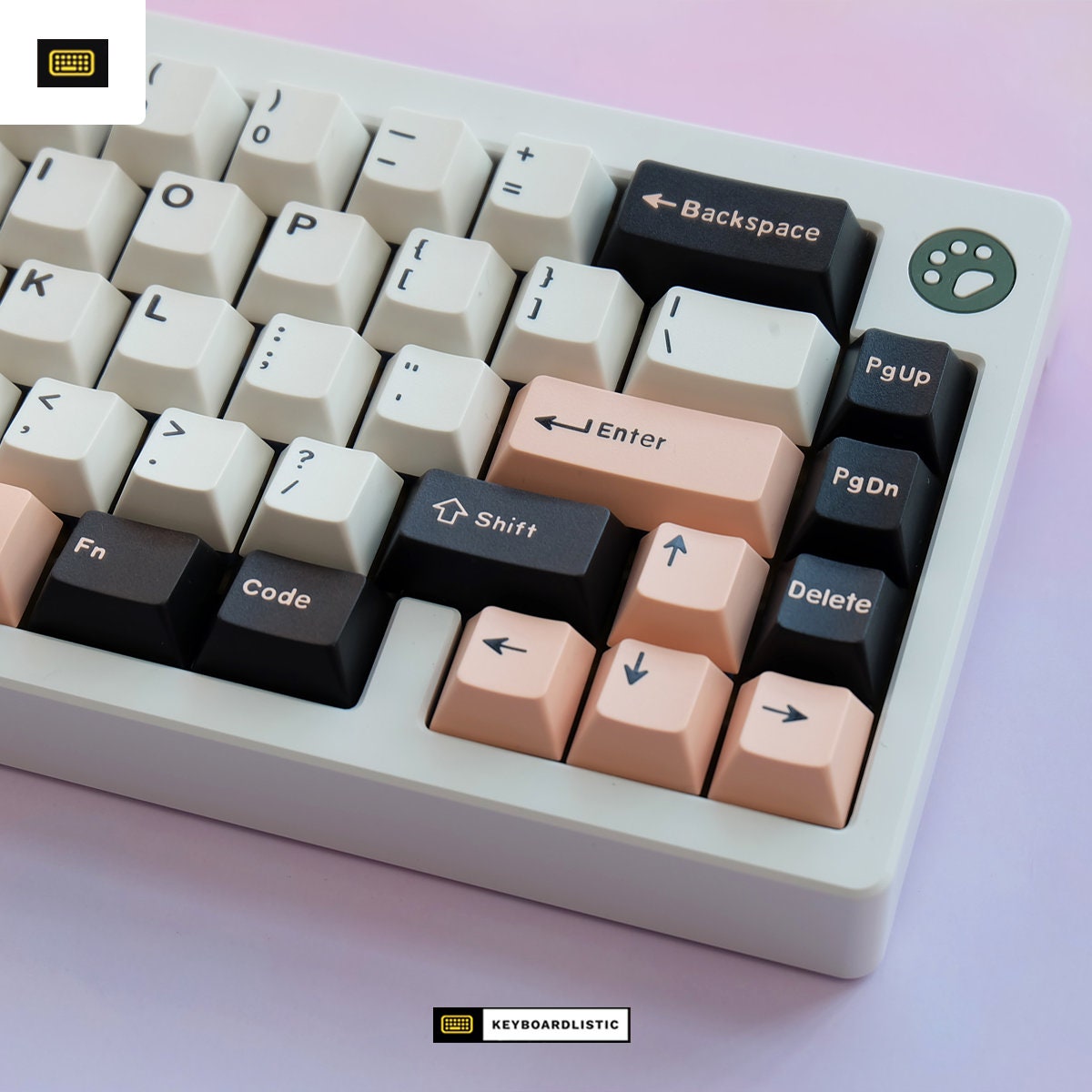 Olivia Keycaps OEM Profile PBT Dye-sub Royal Kludge Tecware Keychron ...