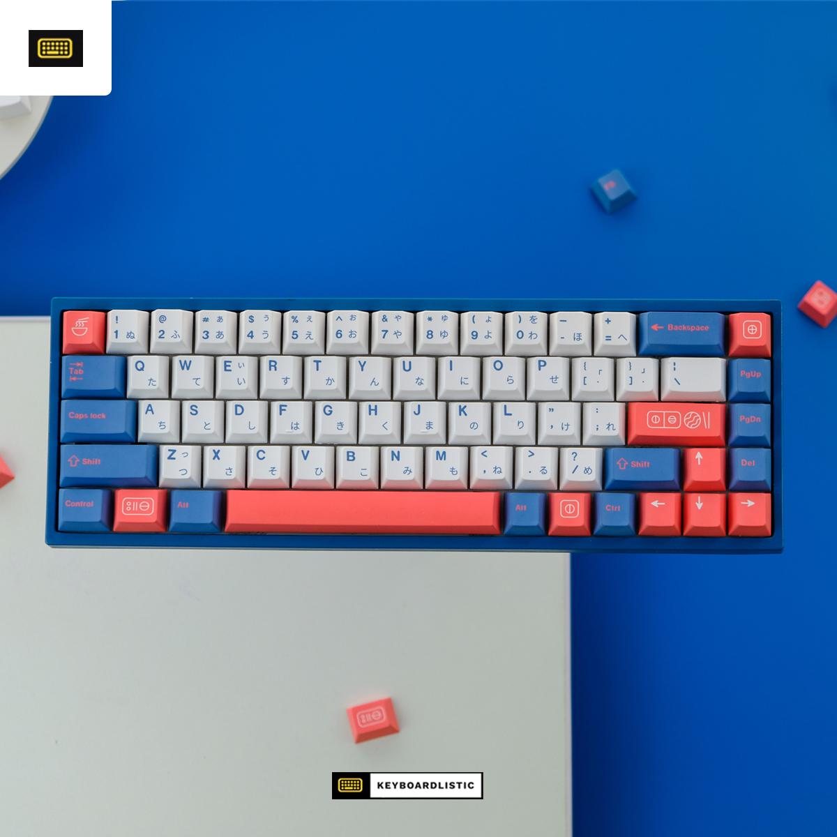 Bento Keycaps Cherry Profile PBT Dye-sub Royal Kludge Tecware Keychron ...