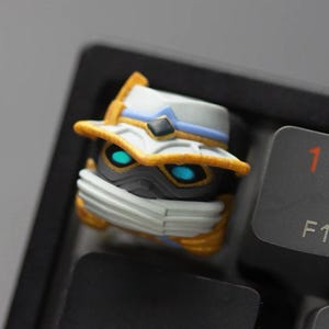 Handmade Valorant Keycap Set – Gekko, Cypher, Vyse, Astra | Artisan ...
