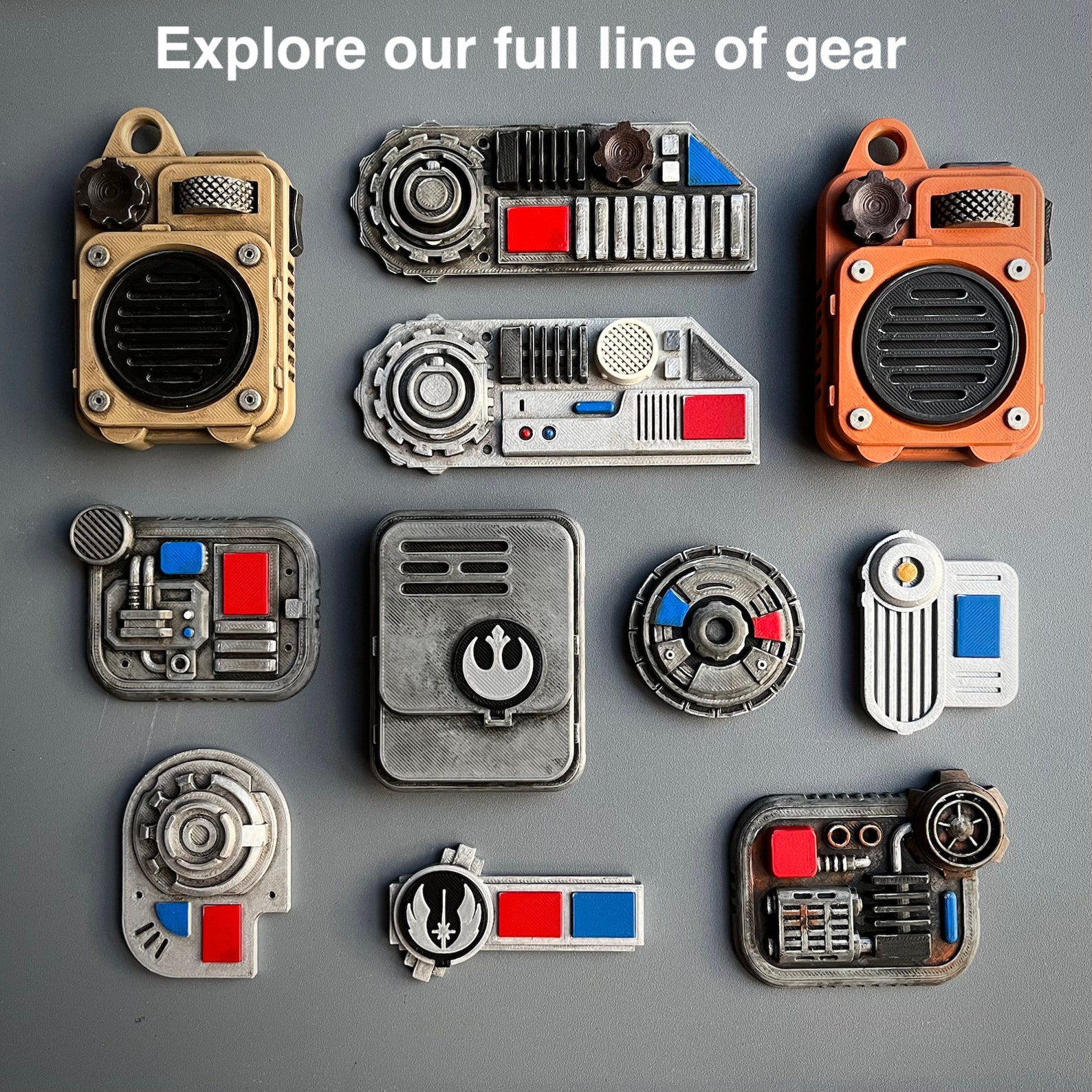 Star Wars Inspired rebel Communicator Full Paint - Etsy