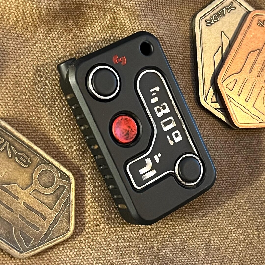 Star Wars Inspired "contraband Cache Key" - Hidden Storage Access Fob ...