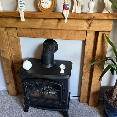 Handmade Rustic Fireplace - Etsy