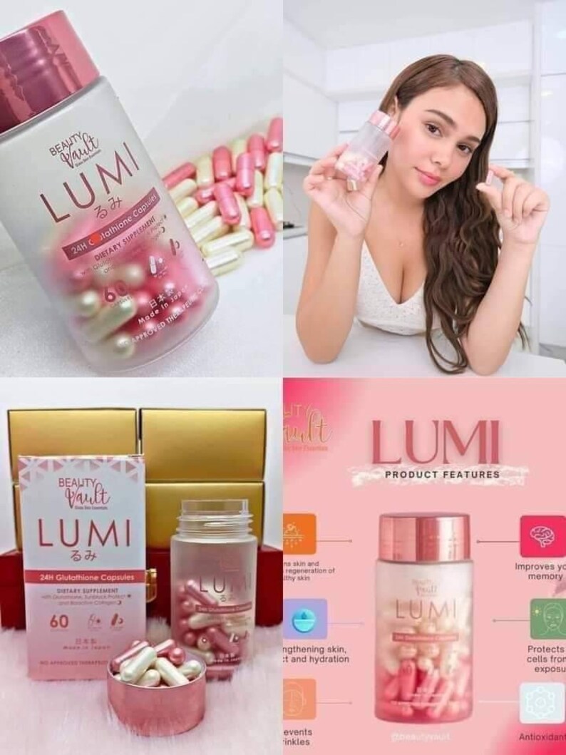 Beauty Vault 24hr Lumi Glutathione Capsule - Etsy