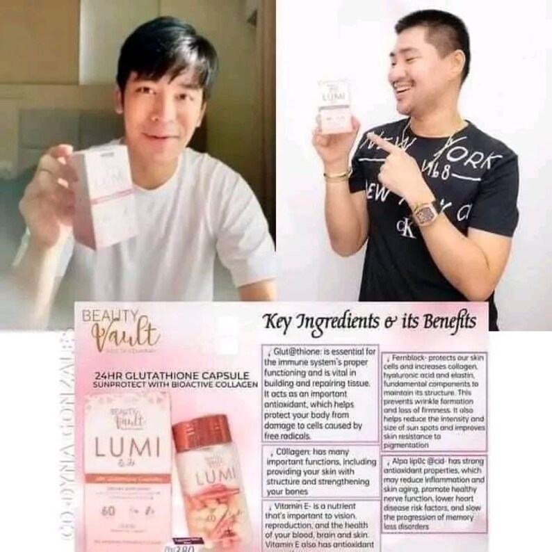 Beauty Vault 24hr Lumi Glutathione Capsule - Etsy