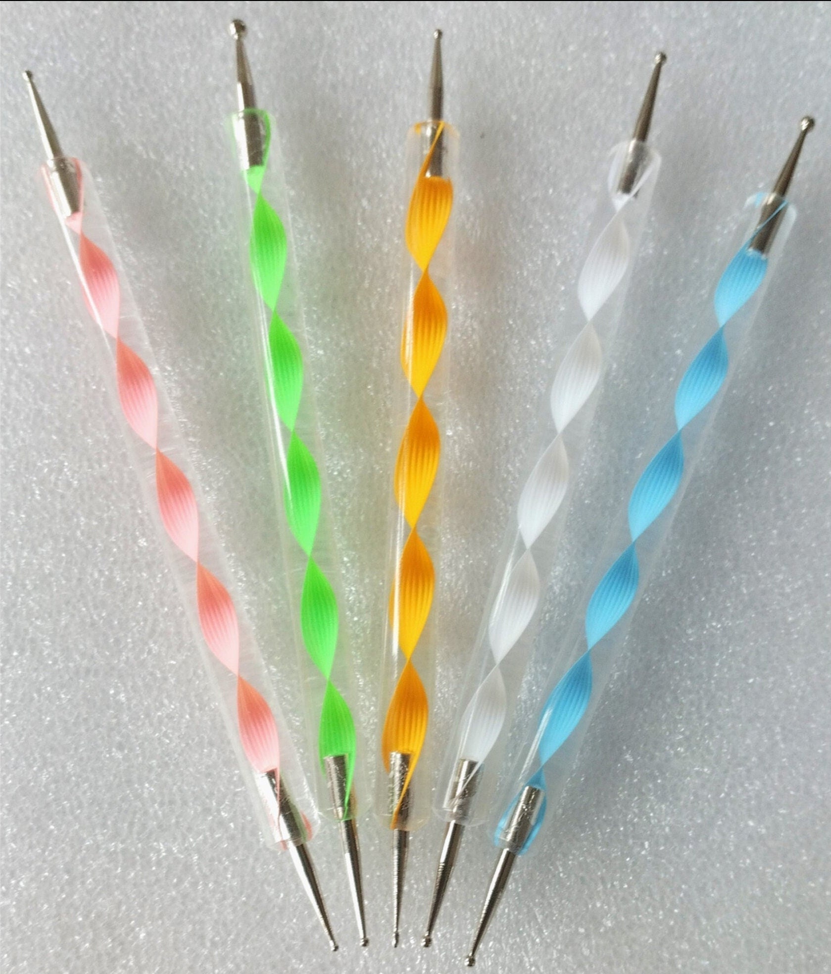 Dotting Tools Set, Double-sided Dotting Pen, Nail Art Dotting Tools ...