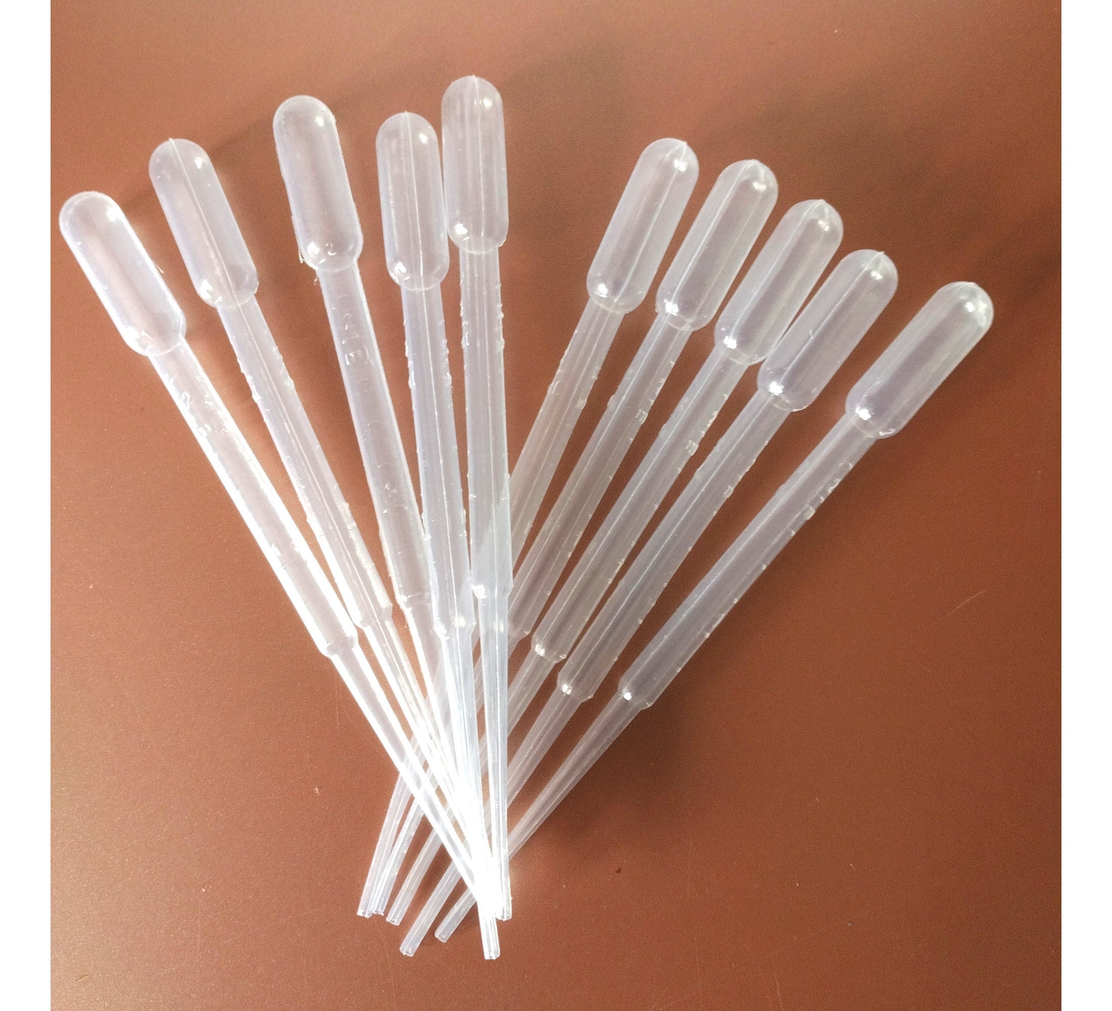 Graduated Pipettes 2ml, Transfer Pipette Droppers, Pipettes for Resin ...