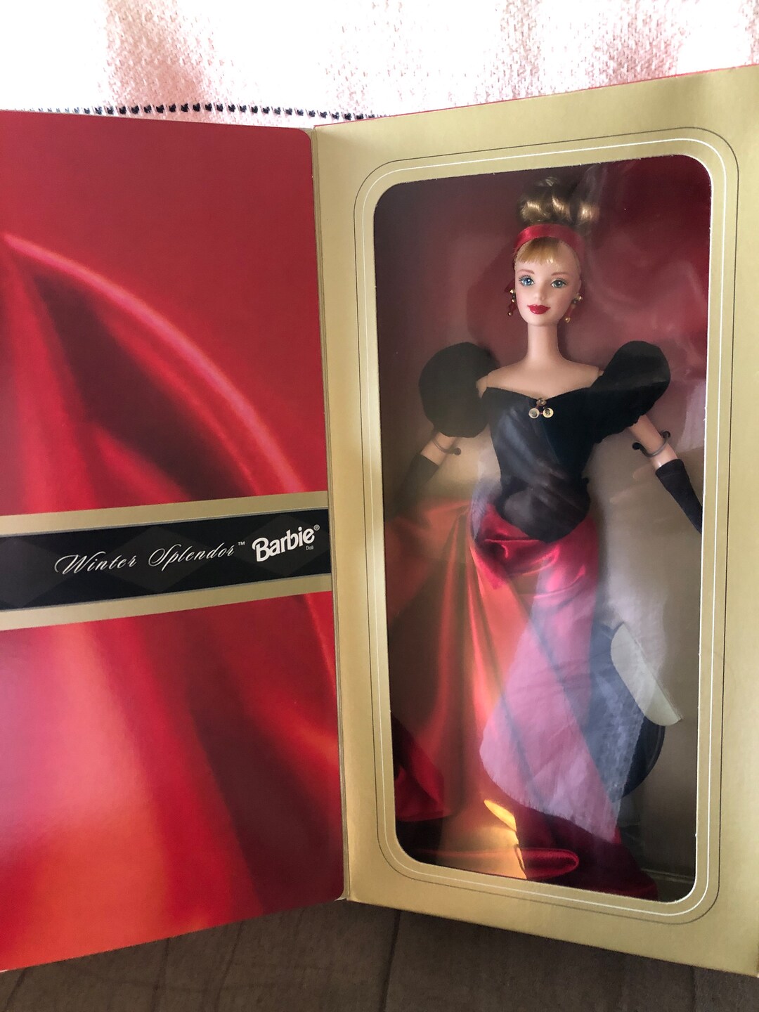 1998 Barbie Doll Winter Splendor for Avon Box Special Edition - Etsy