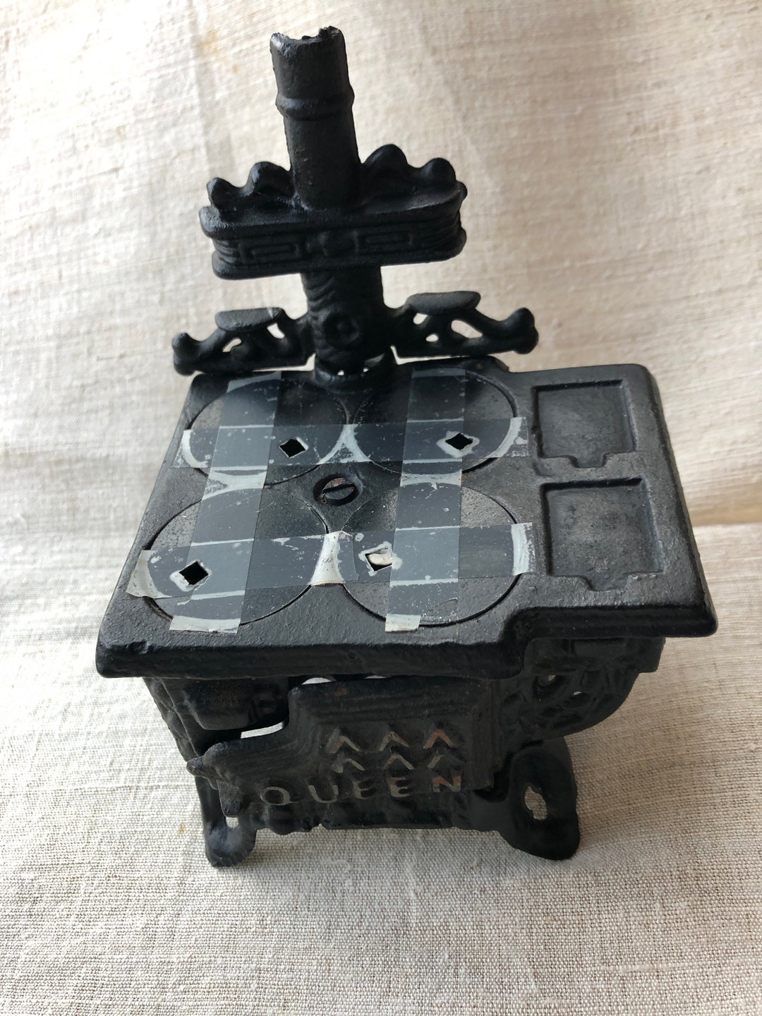 Victorian Black Iron Salesman Sample Queen Stove - Etsy
