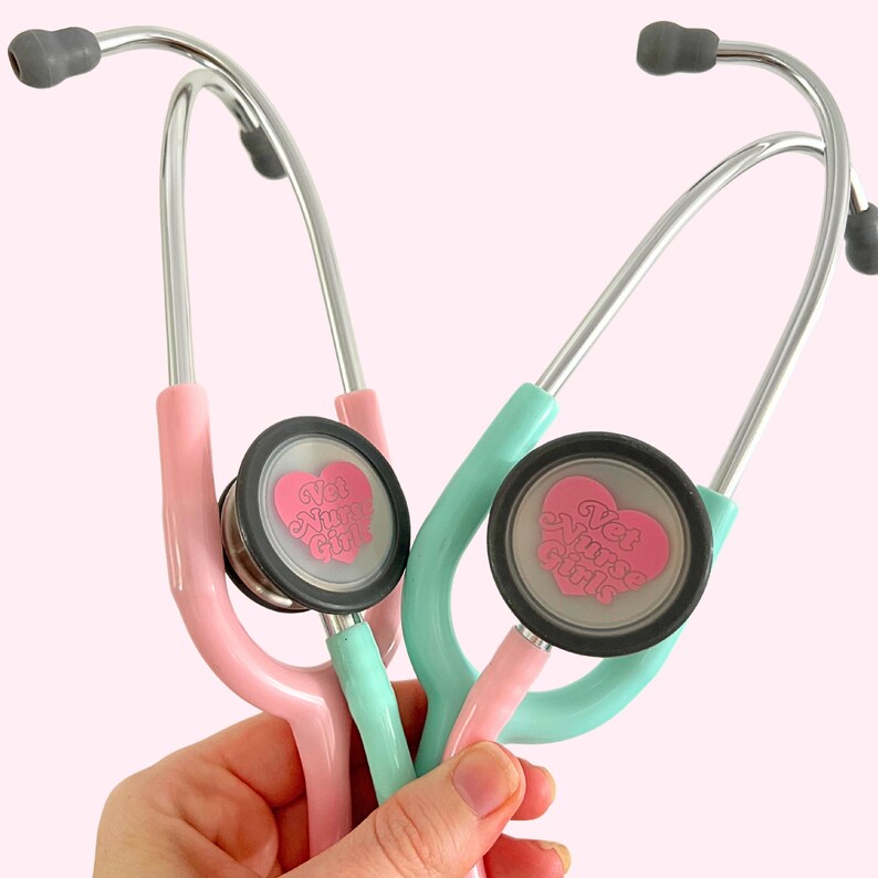 Stethoscope - Aqua Blue Vet Nurse Veterinary Tech - Etsy