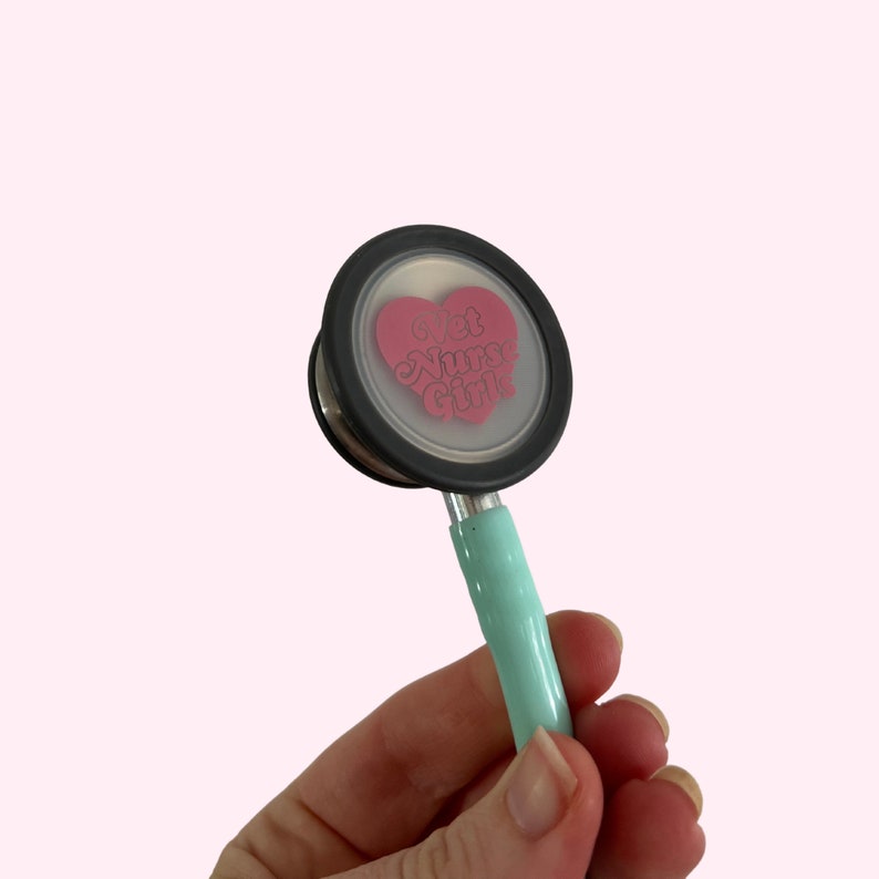 Stethoscope - Aqua Blue Vet Nurse Veterinary Tech - Etsy