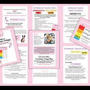 Veterinary Triage Guide - Etsy