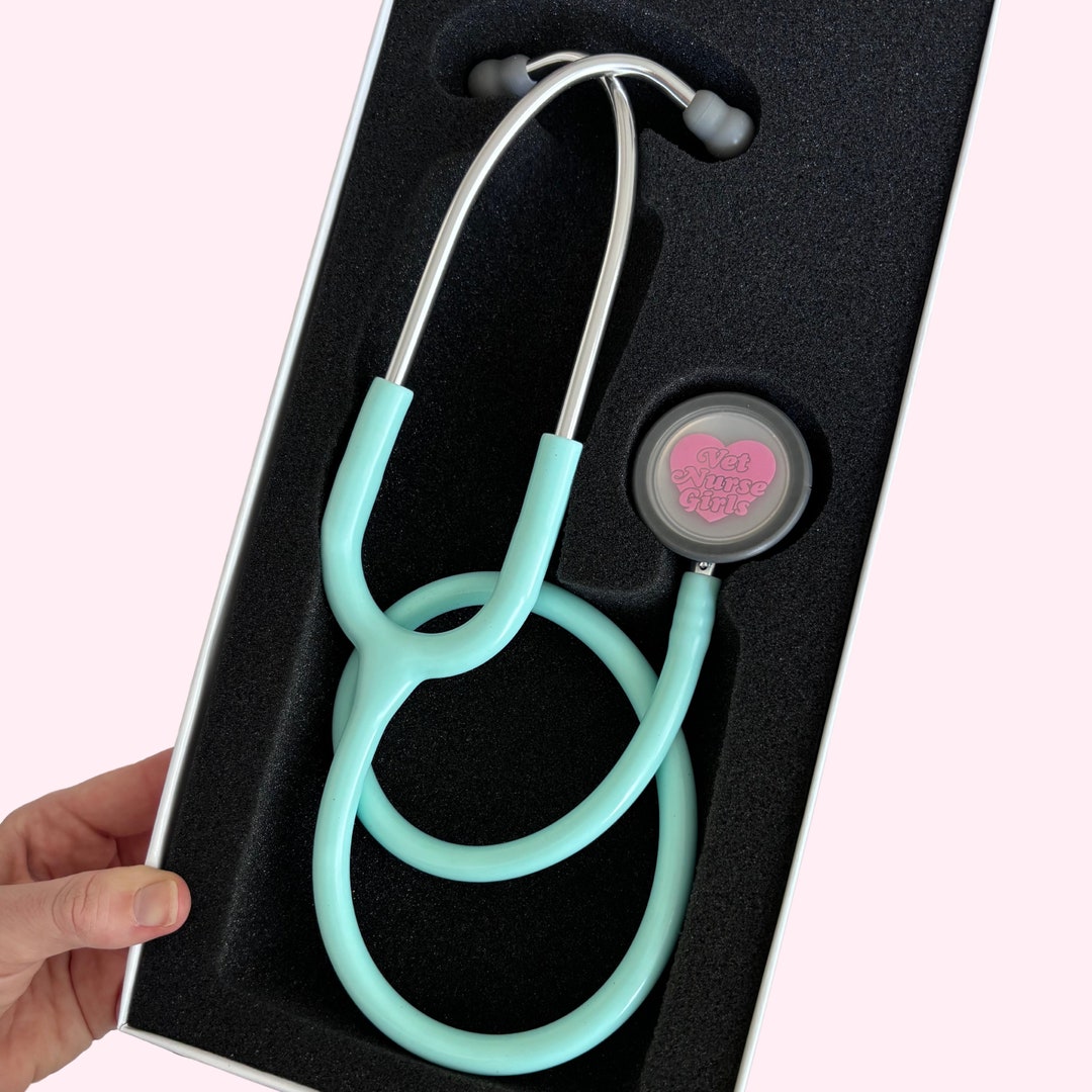 Stethoscope - Aqua Blue Vet Nurse Veterinary Tech - Etsy