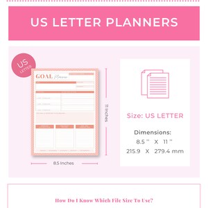Ultimate Goal Planner Bundle Annual, Quarterly, Monthly, Weekly & Daily ...