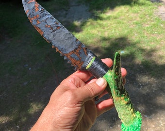 Green Obsidian Knife - Etsy