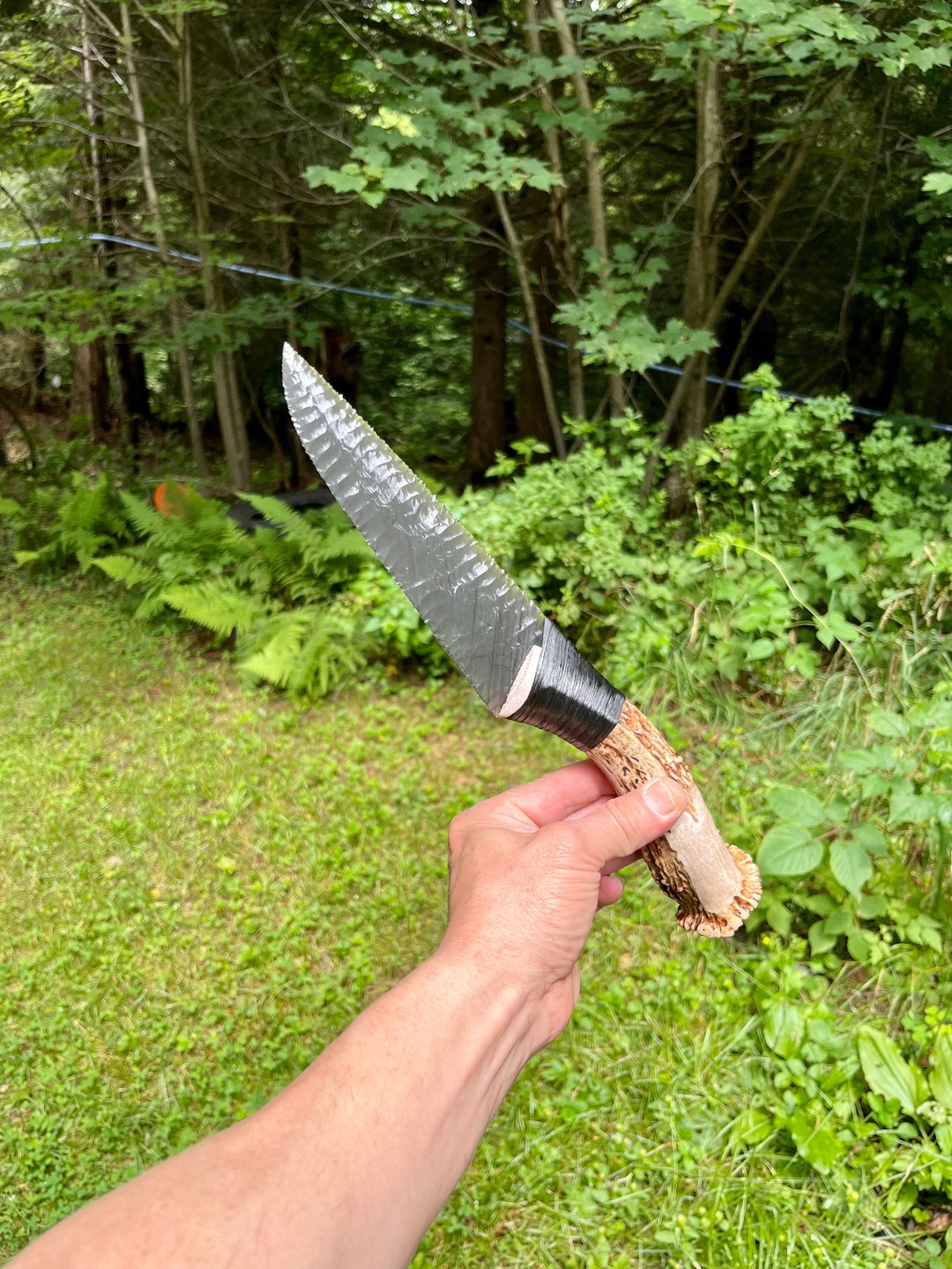 Banded Rainbow Obsidian Long Knife - Etsy