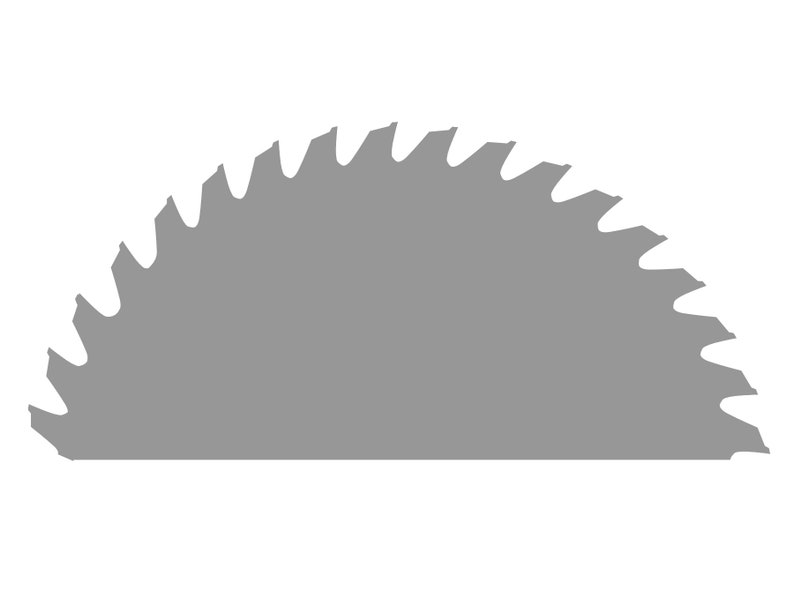 Half Saw Blade - Etsy