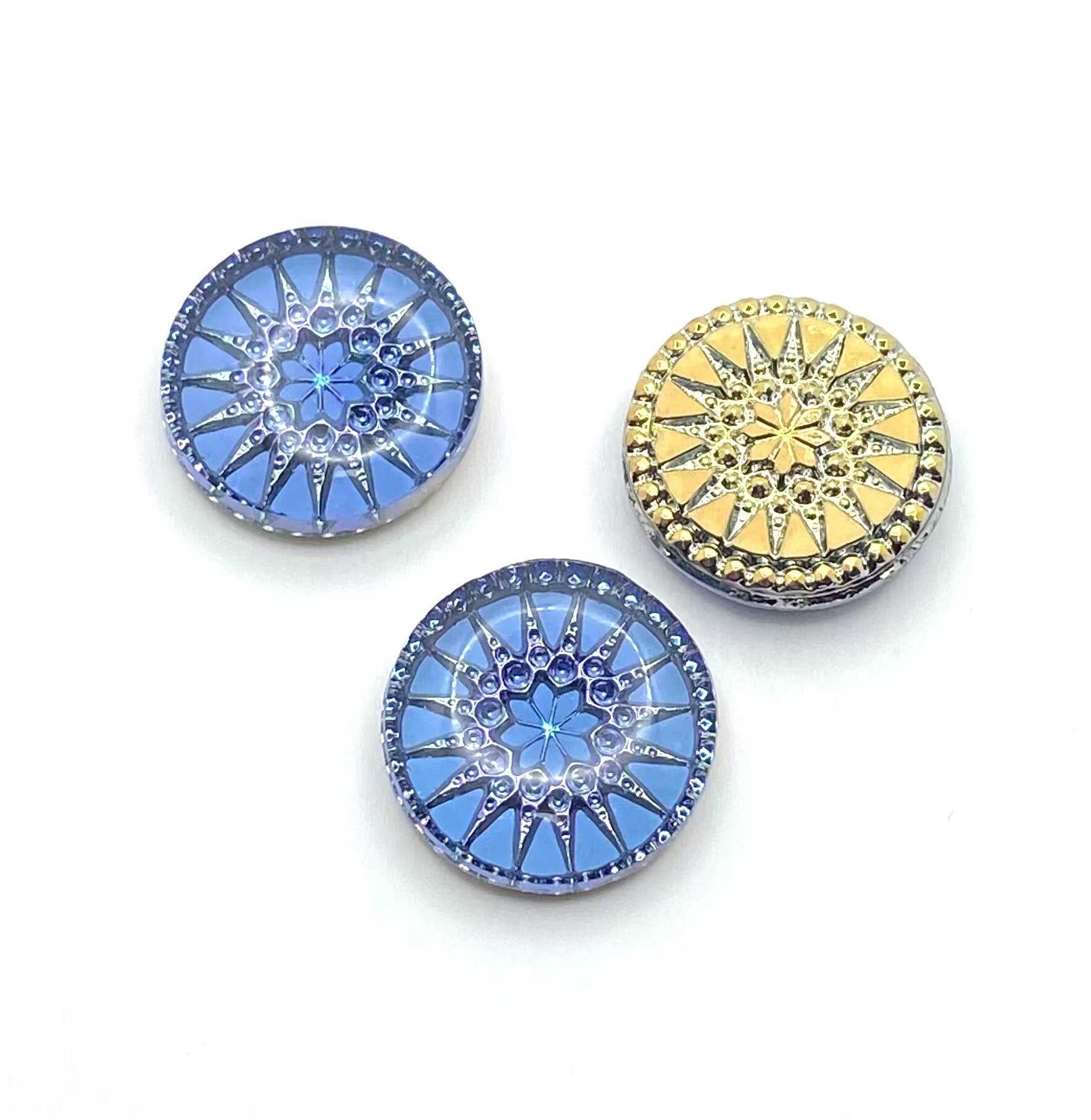 Vitrail Sapphire Rhinestone Jewelry - Etsy