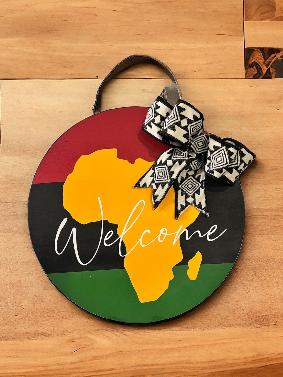 Juneteenth Welcome Home Door Sign Black History, Door Round, - Etsy