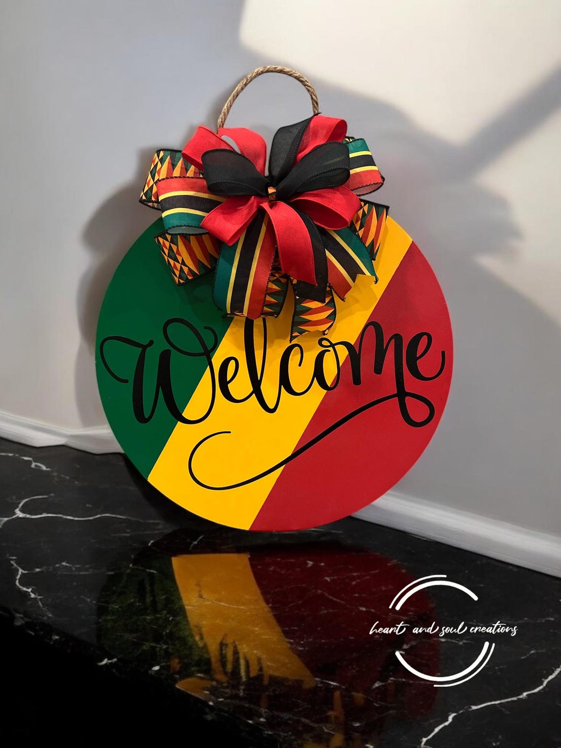 Juneteenth Welcome Door Hanger - Etsy