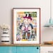 Monopoly Poster, No Money No Funny, Modern Wall Decor, Finance, Pop Art ...