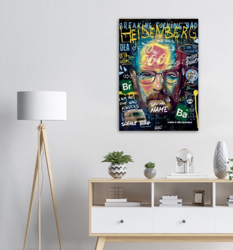 Breaking Bad Poster, TV Show Wall Art, Perfect Gift, Pop Art ...