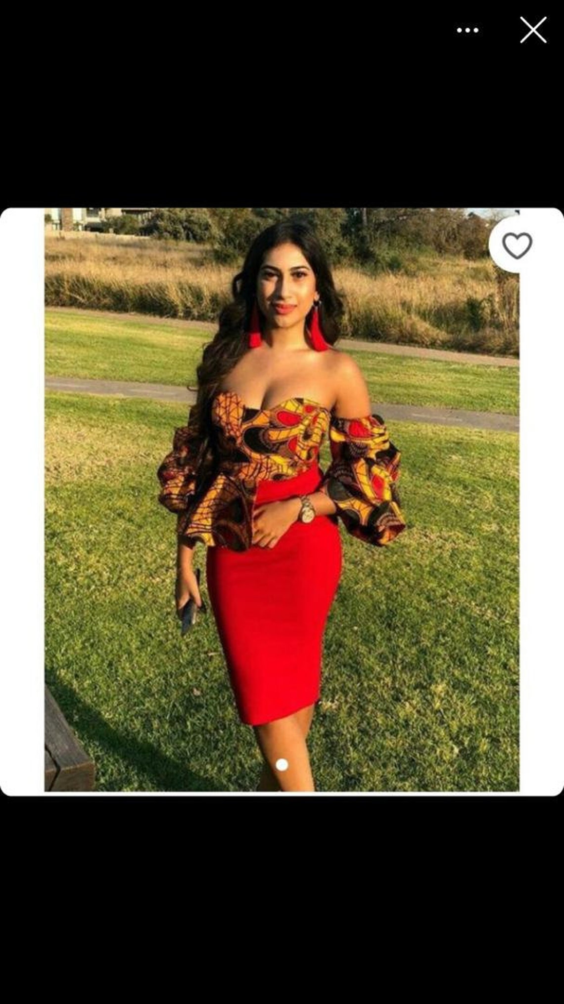 African Party Dressafrican Clothing For Womenafrican Party Etsy