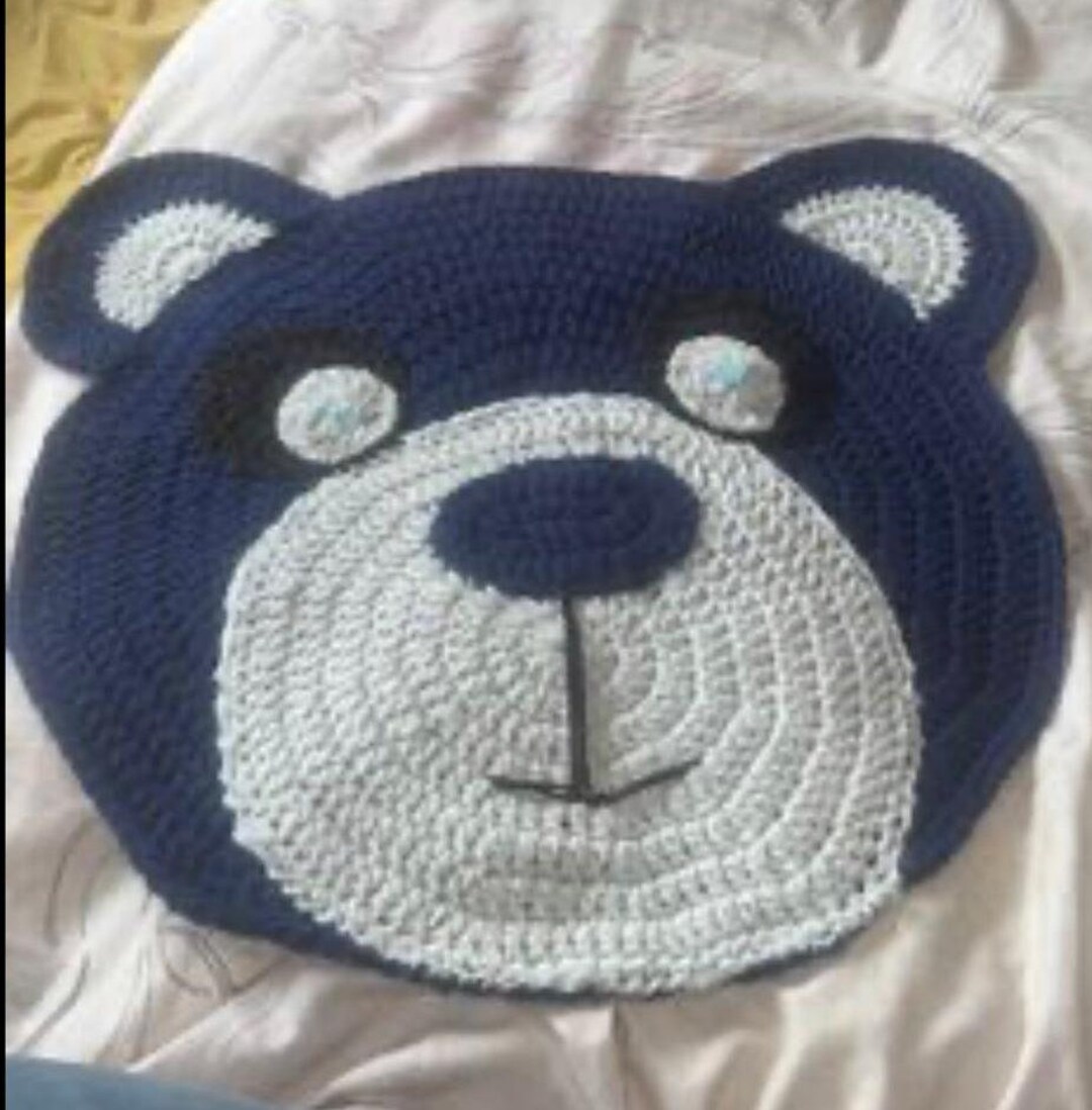Teddy Bear Rug - Etsy