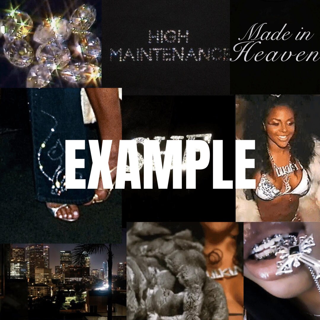 You Are That Girl Mood Board For Tiktok Instagram And Facebook Etsy