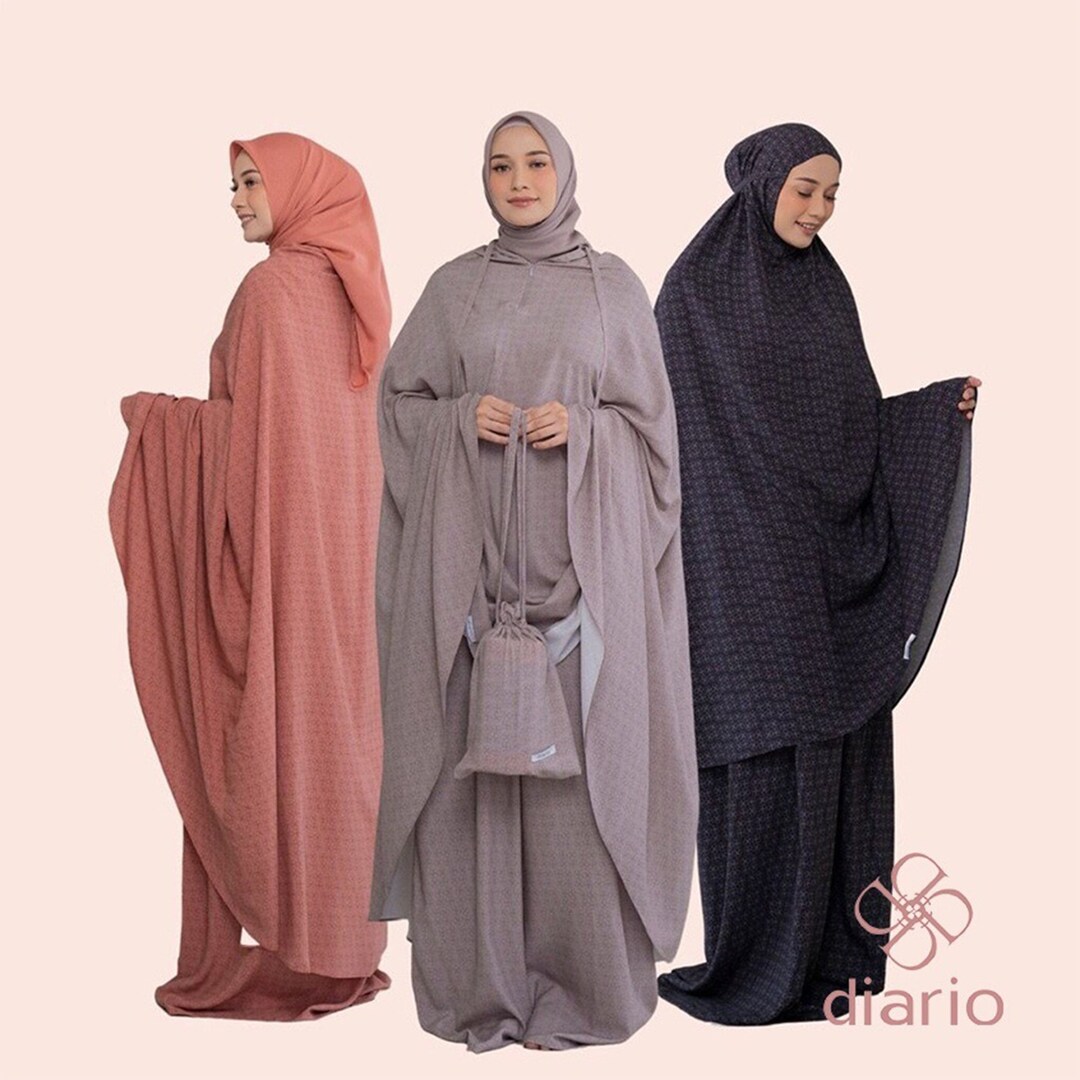Diario Mukena / Islamic Prayer / Prayer Clothes / Prayer Dress for ...