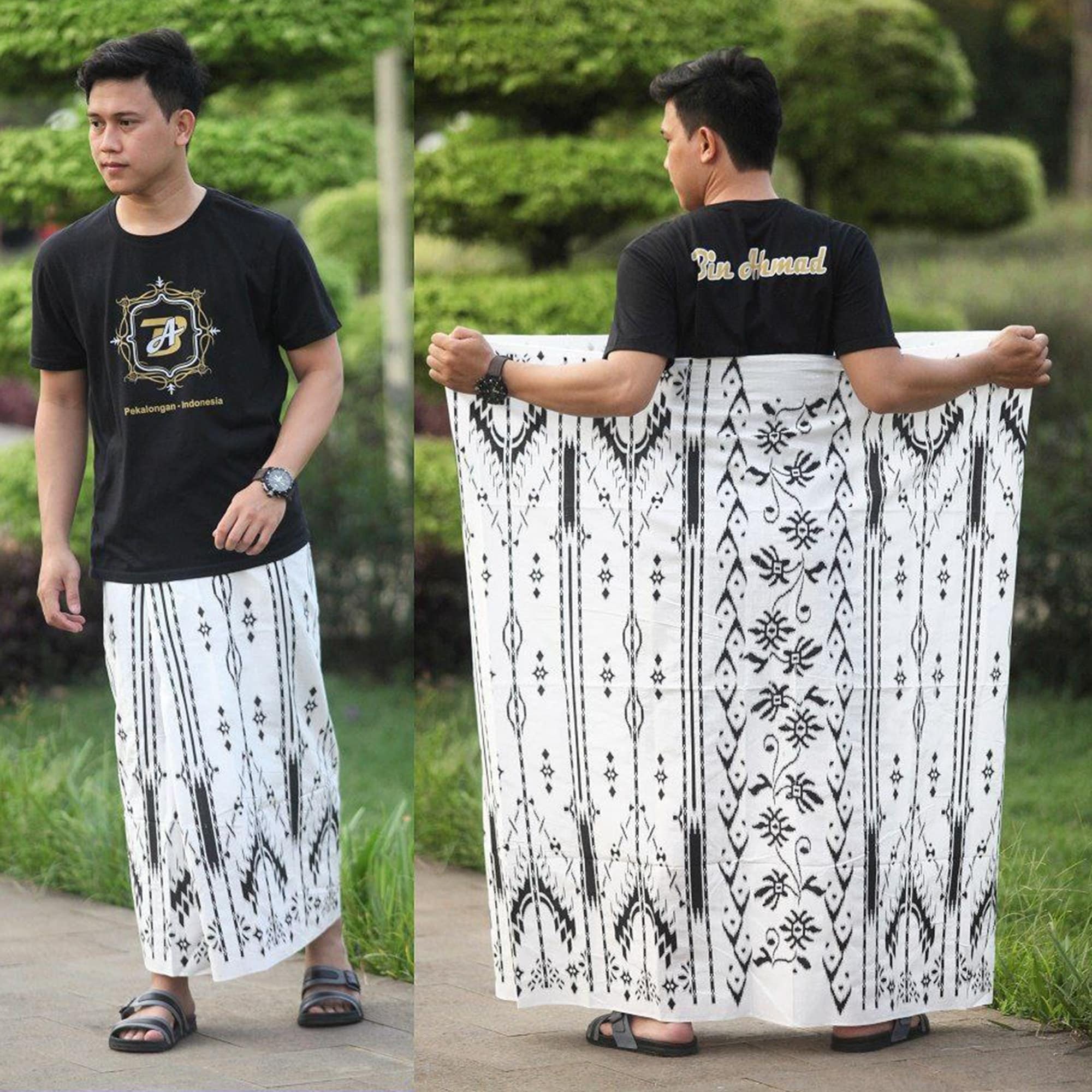 Sarung, Batik Sarong, Sarong for Men, Men Batik Sarong, Printed Cotton ...