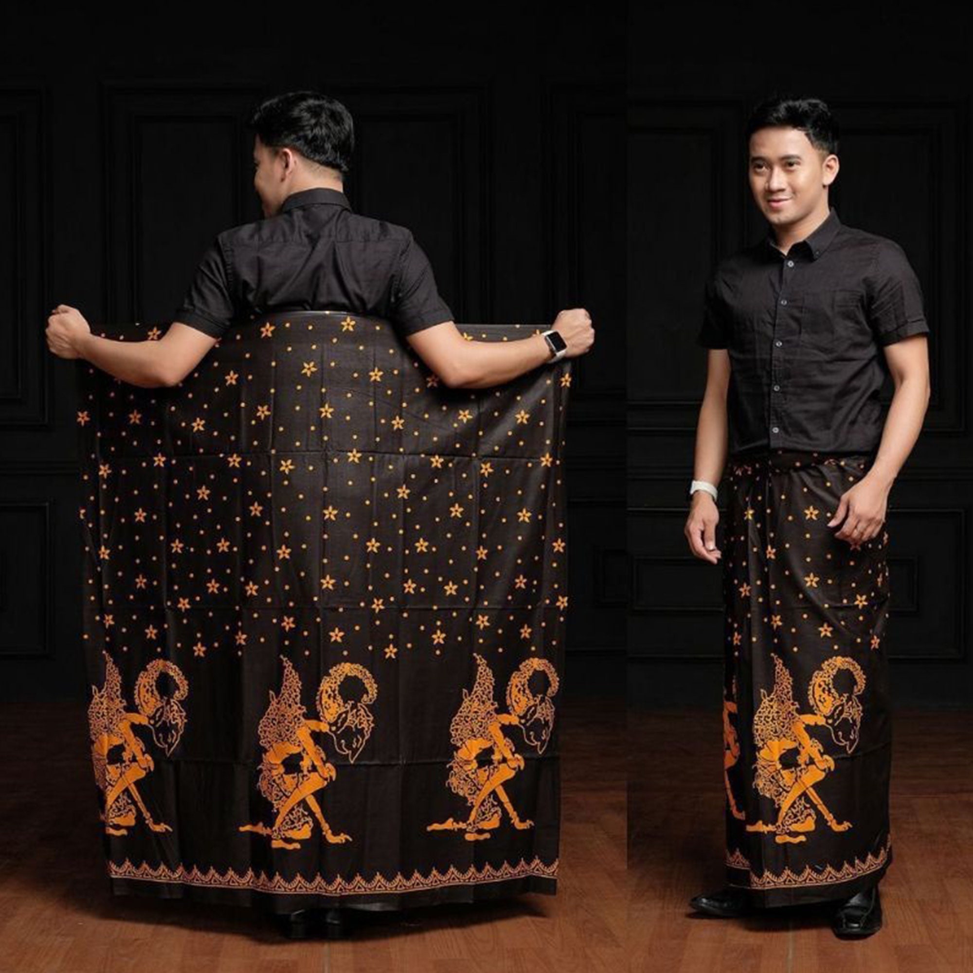 Sarong for Men, Batik Sarong, Men Batik Sarong, Printed Cotton Sarong ...