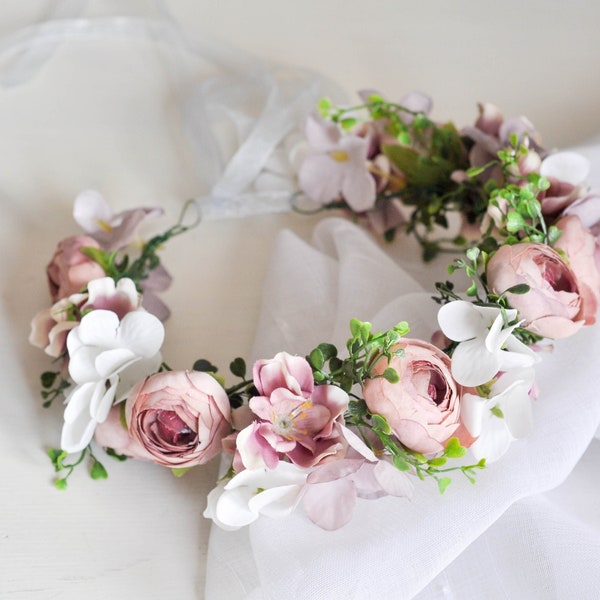 Flower Head Wreath - Etsy