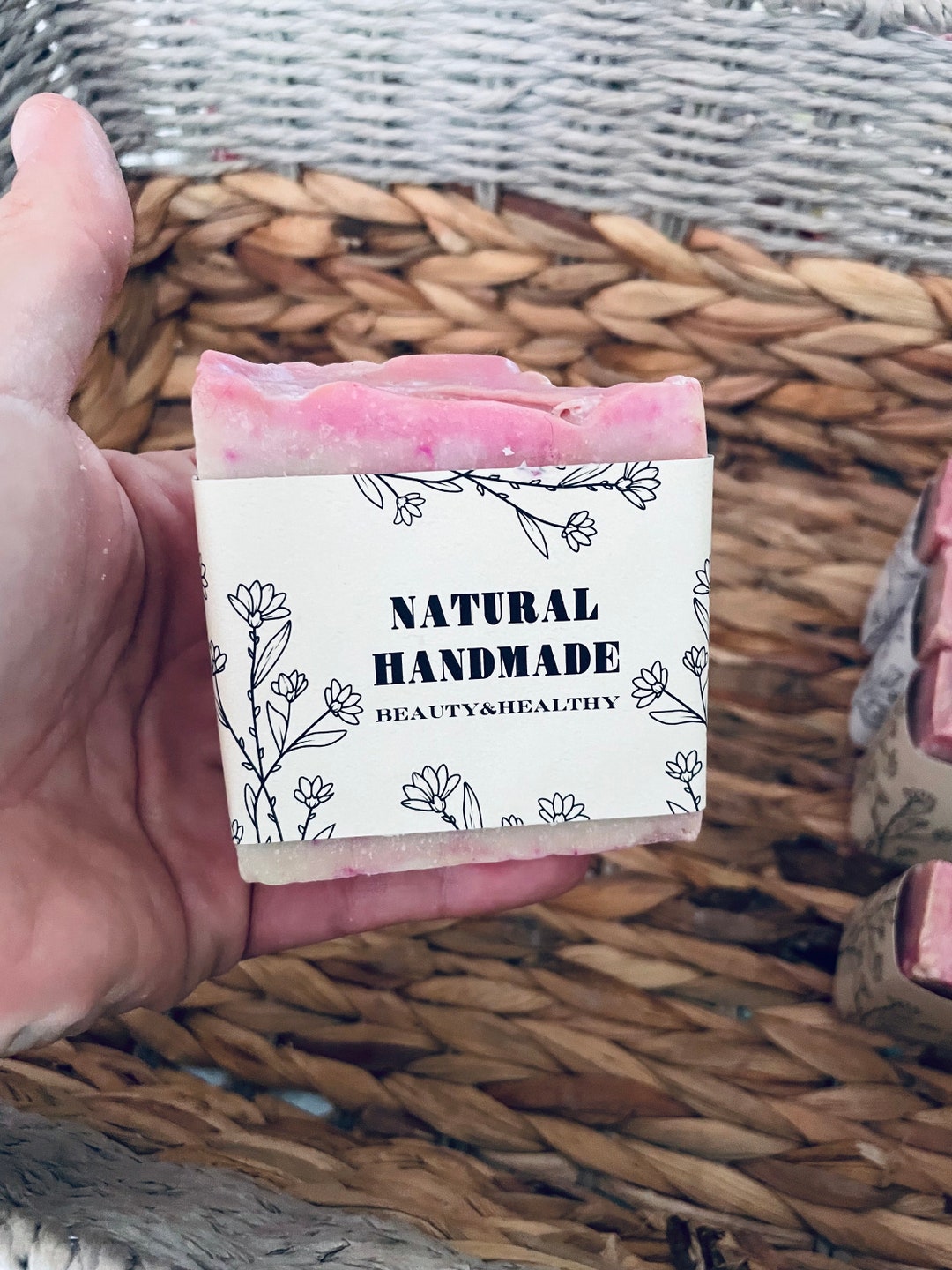 Cherry Almond Tallow Soap Bars, Natural Soap Bars, Non Toxic Soap Bars - Etsy