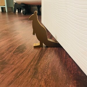 Kangaroo Door Stopper Animal Door Stopper Cute Wooden Door - Etsy