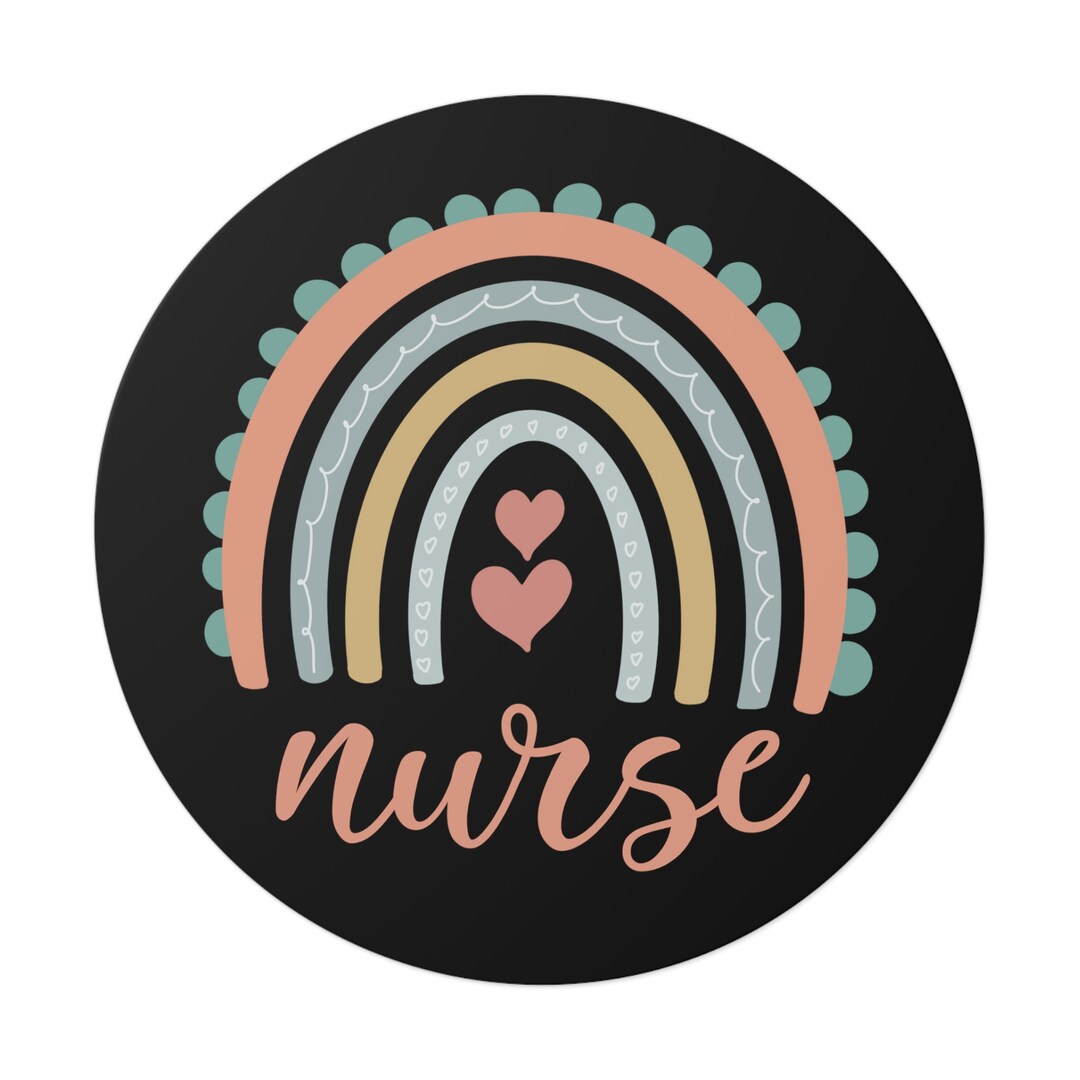 Nurse Vinyl Sticker, Cute Nurse Sticker - Etsy