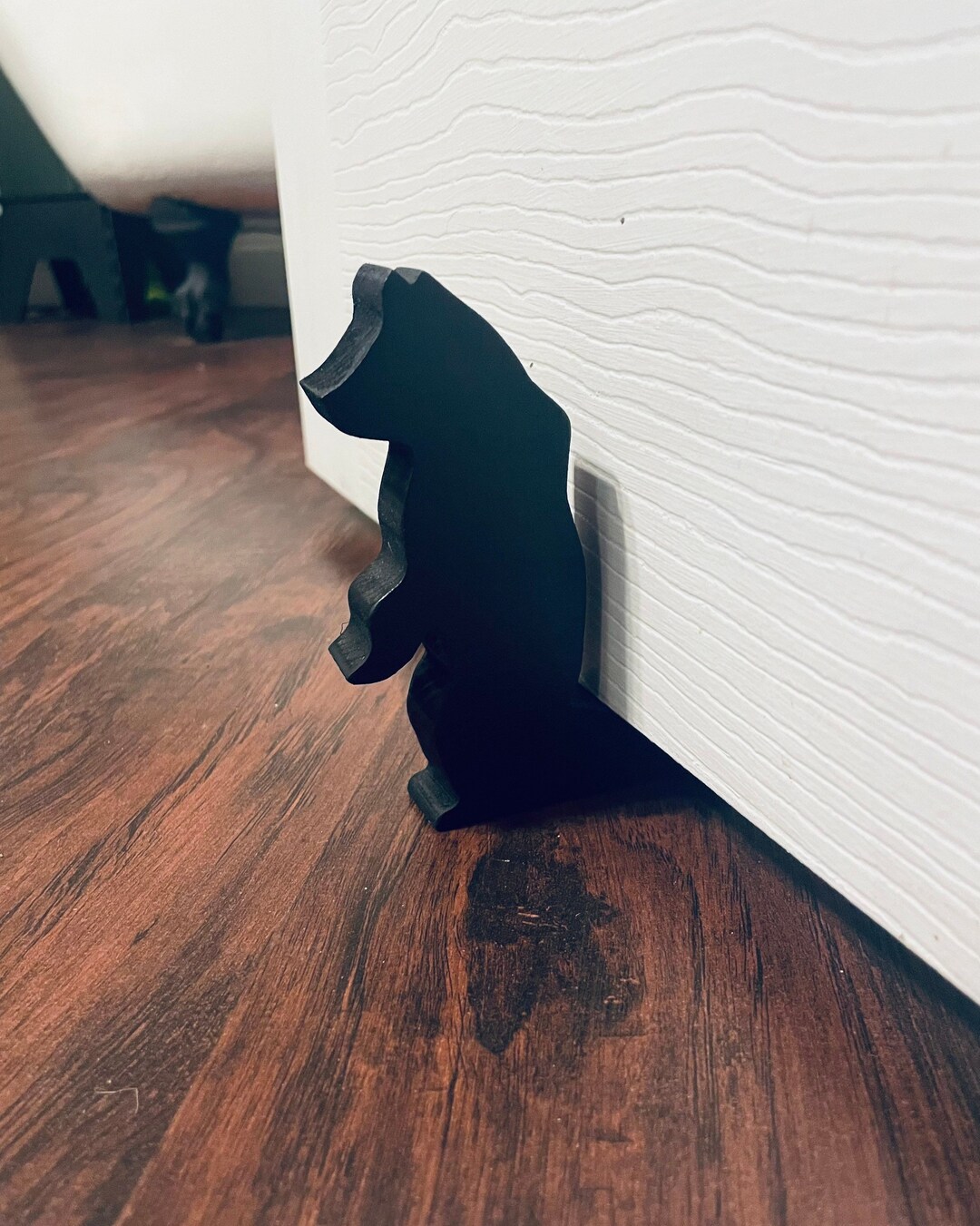 Wooden Bear Door Stopper, Cabin Decor, Bear Door Stopper, Bear Decor ...