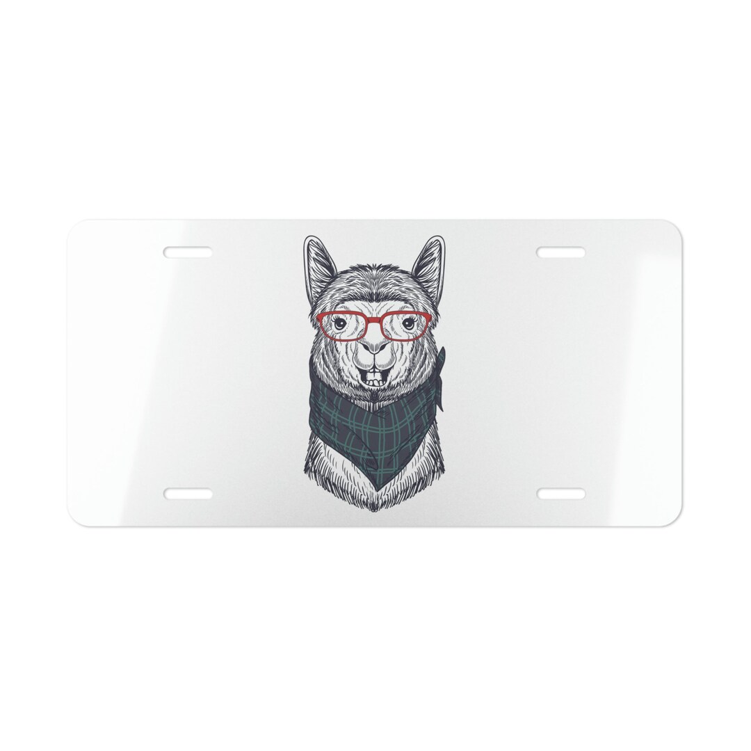 Llama Vanity Plate, Llama, Llama License Plate, Llama Love, Llama Car ...