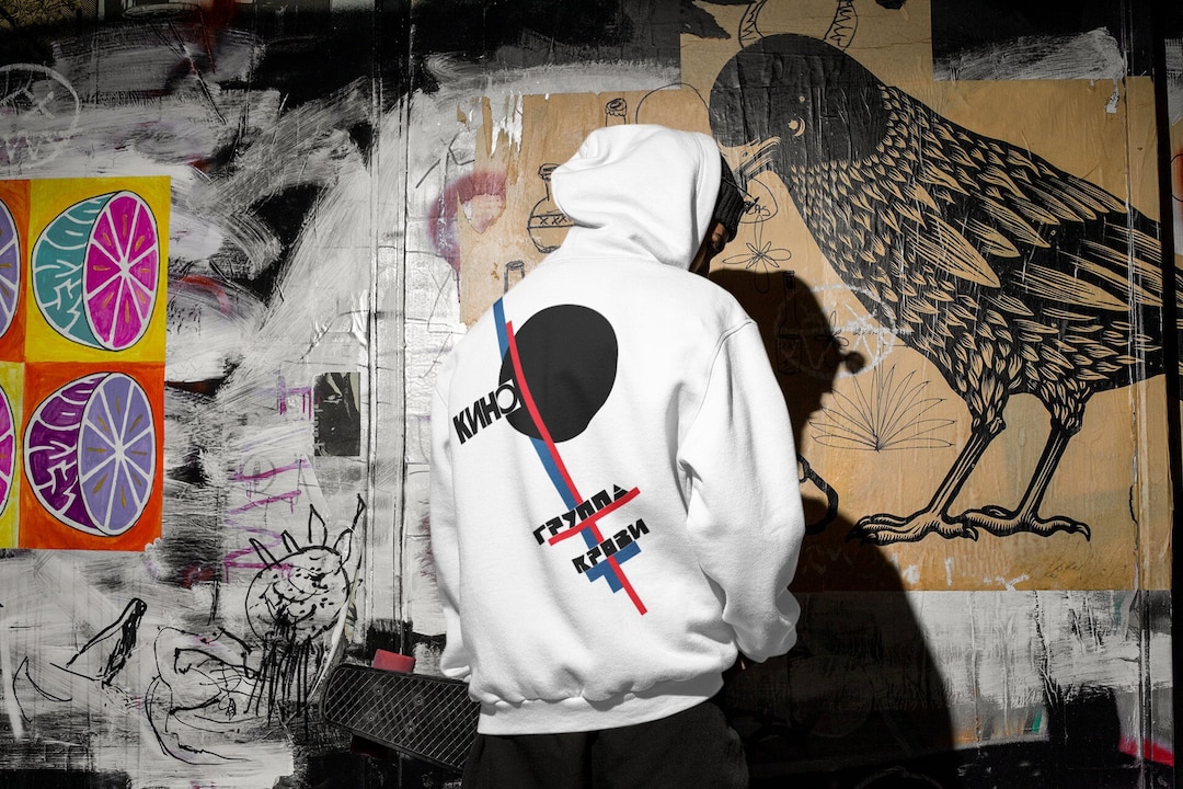 KINO / КИНО Gruppa Krovi Shirt, Blood Type Album Cover Constructivism ...