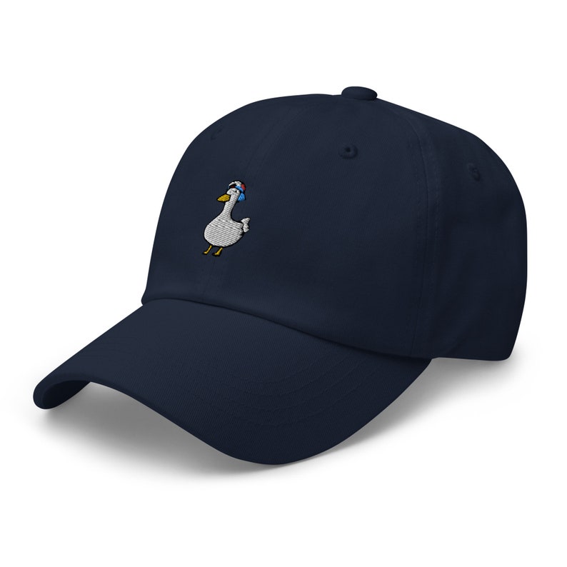 Dancing Duck Dad Hat Duck With Hat Meme Embroidered Cap - Etsy